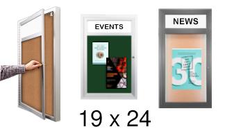 View 19x24 Outdoor Bulletin Boards in All Styles – OutdoorDisplayCases