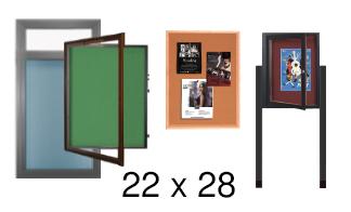 Find the perfect 22x28 Outdoor Bulletin Boards in All Styles ...