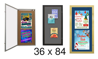 36x84 Outdoor Poster Display Cases - All Styles – OutdoorDisplayCases