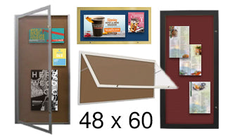 Secure & Weather-Resistant: 48x60 Outdoor Poster Display Cases - All ...