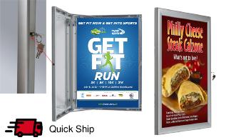 Outdoor Enclosed Lockable Poster Cases - Quick Ship – OutdoorDisplayCases