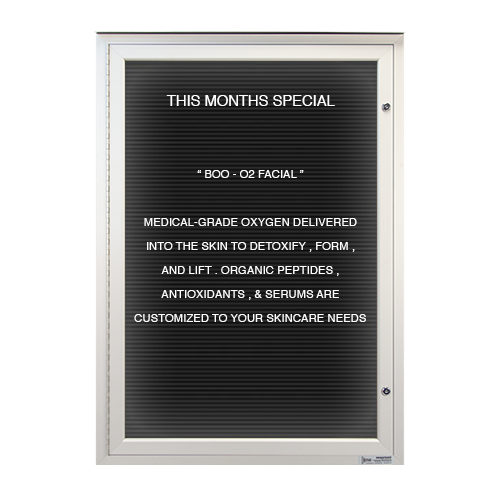 Extreme WeatherPlus™ LED Outdoor Letter Board Display Case in 14 Sizes ...