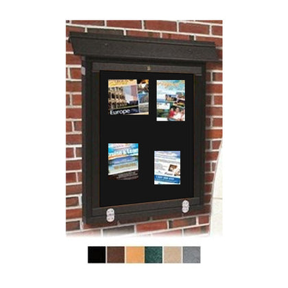 Enclosed Poster Display Cases - Choose 30+ Poster Case Sizes ...