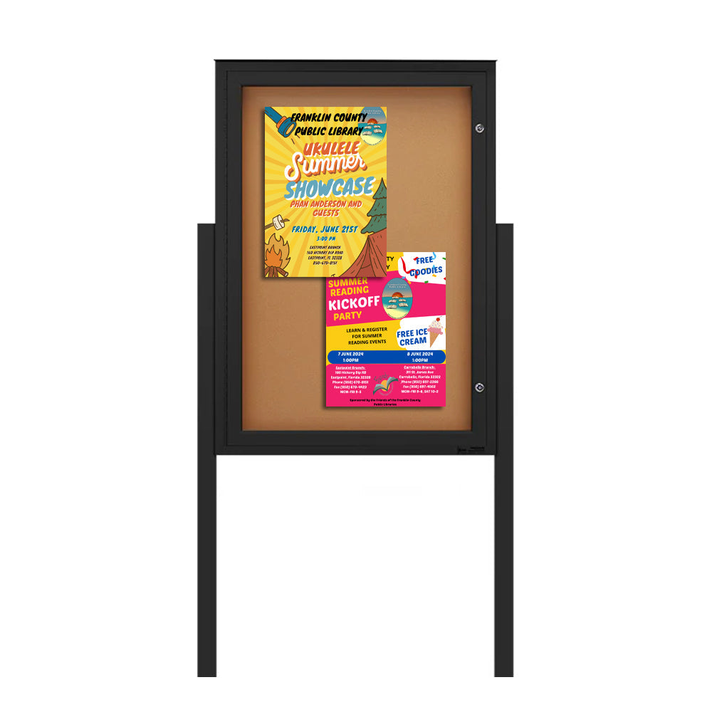 Extreme WeatherPlus™ Outdoor Poster Cases Display + Posts ...