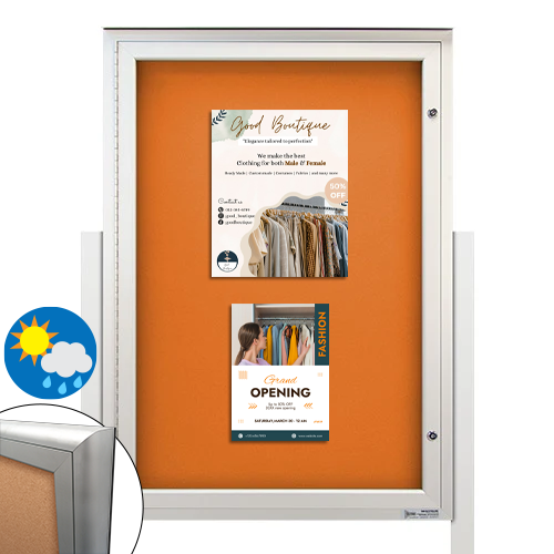 EXTREME WeatherPlus™Outdoor Poster Display Cases with Radius Edges ...