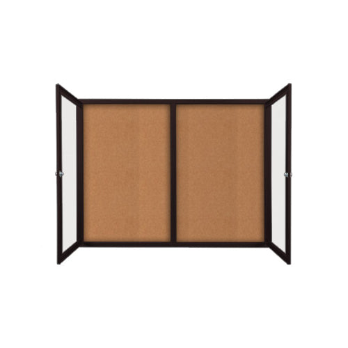 Outdoor Enclosed Poster Cases Lockable 2 and 3 Door - FREE SHIPPING ...