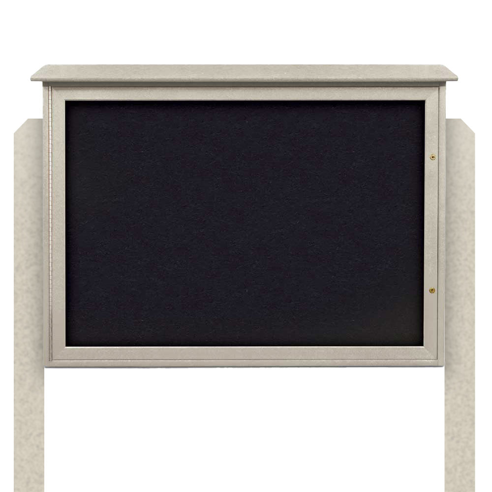 Free Standing 48x36 Outdoor Message Center + Cork Board | Eco-Design ...