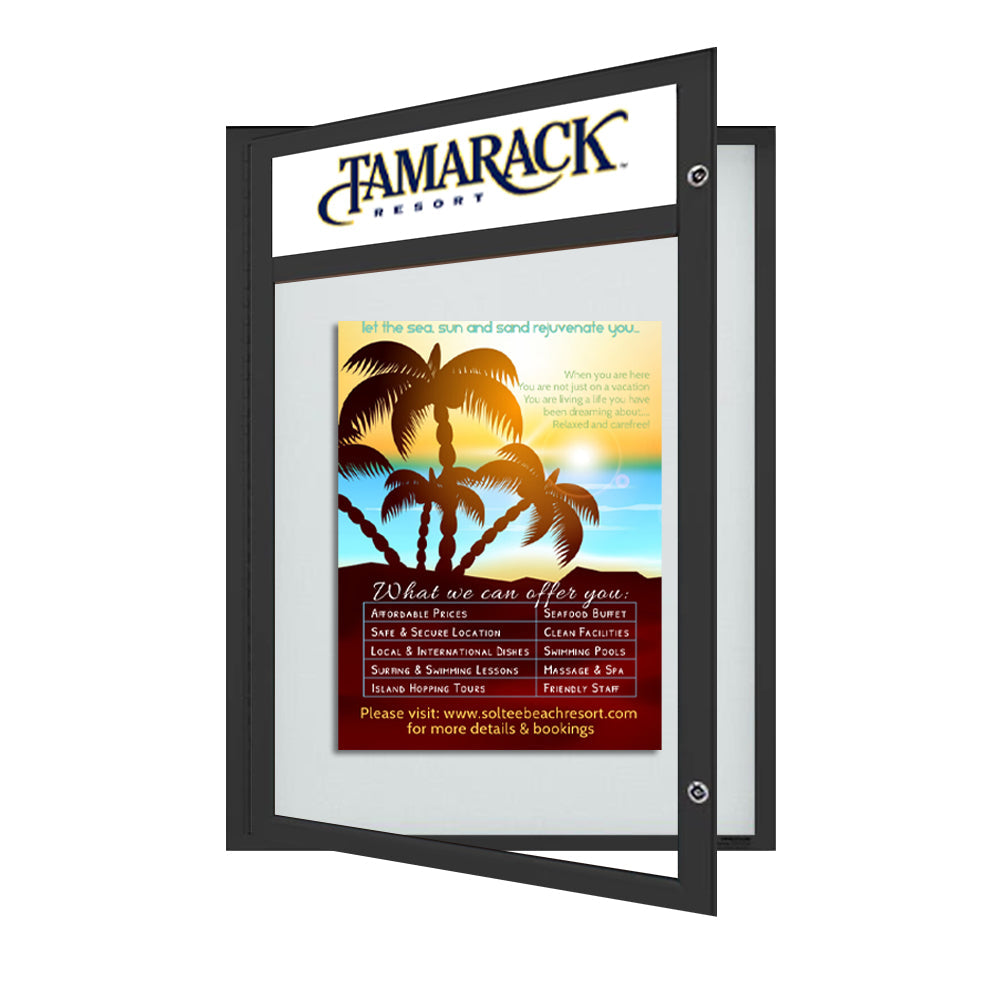 Extreme WeatherPlus Outdoor Poster Cases + Message Header ...